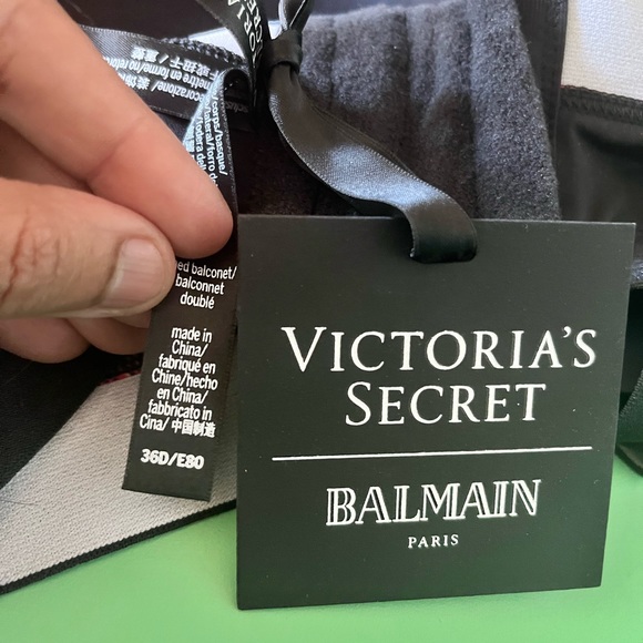 Balmain | Intimates & Sleepwear | Victoria Secret X Balmain Lingerie ...